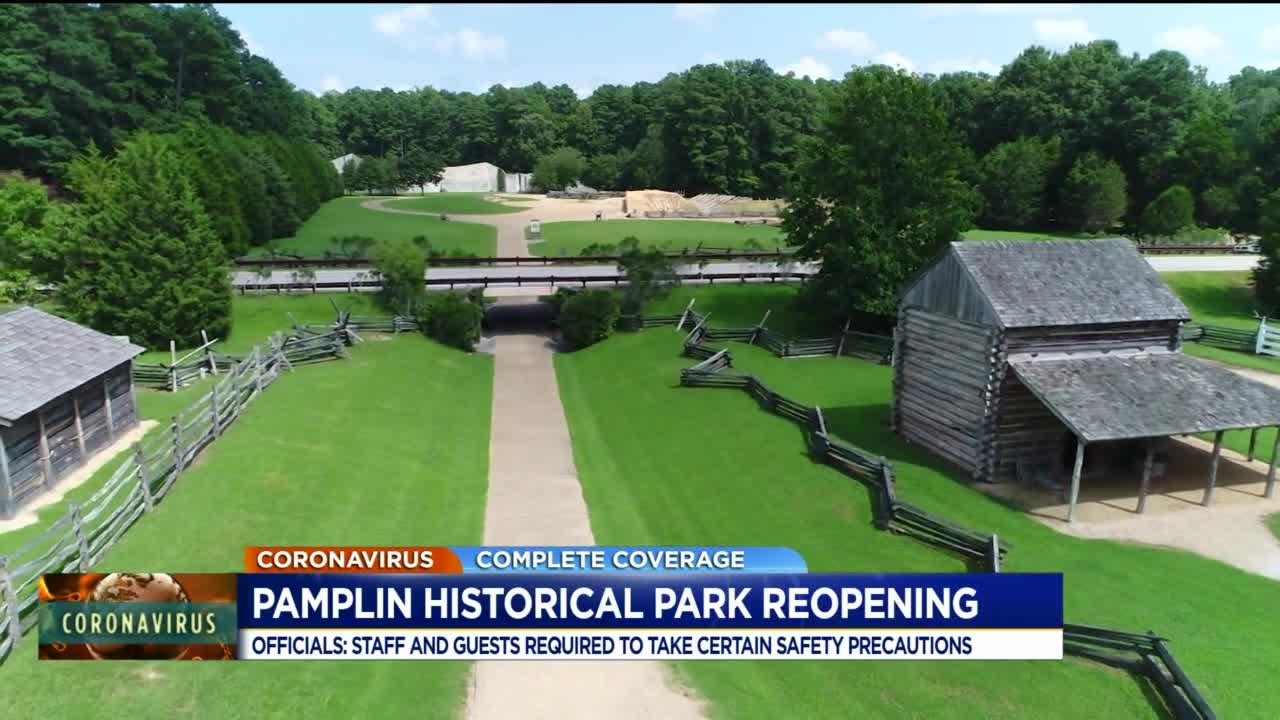 Pamplin Park reopens this week - YouTube
