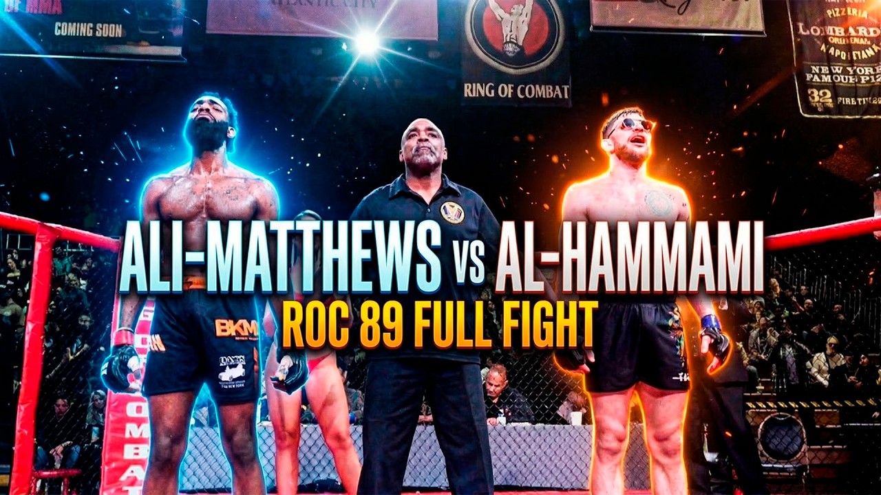 Lou Neglia's Ring of Combat 89: Delano Ali Matthews vs Said Al Hammami ...