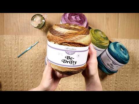 Herrschners Be-Drifty Yarn: Acrylic Wool Blend Worsted Weight 4 Yarn