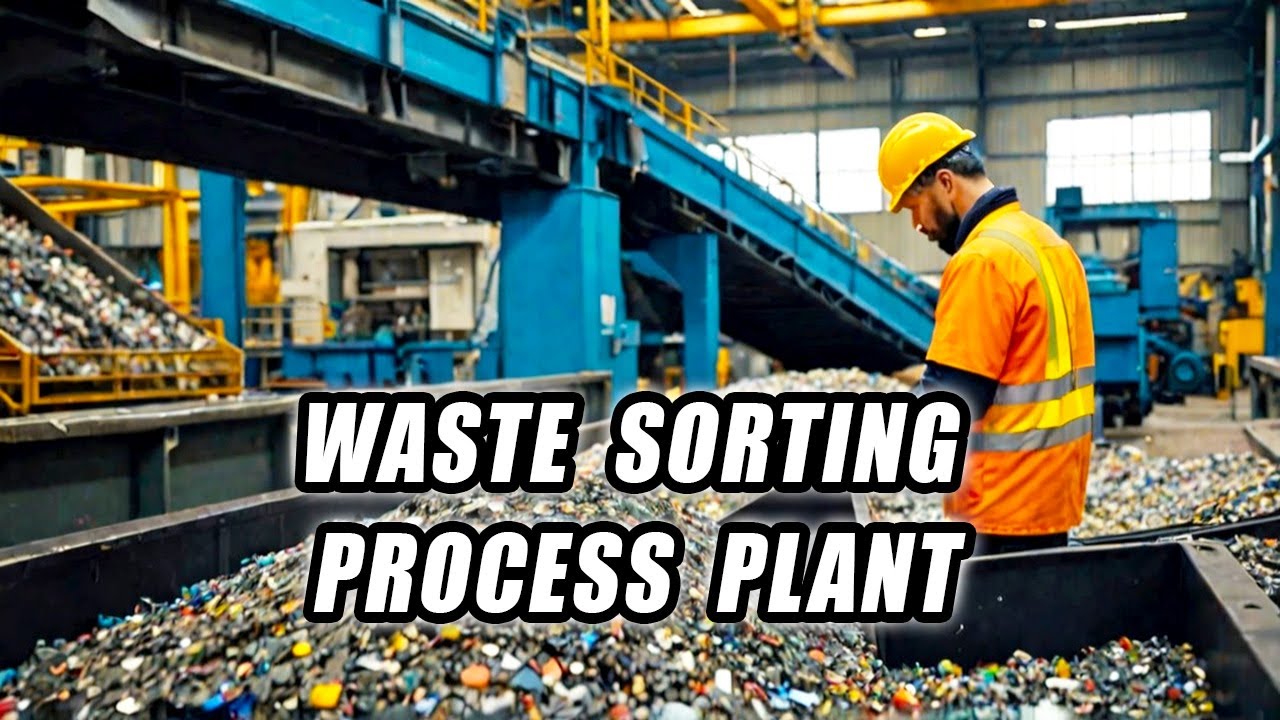 Municipal MSW Solid Waste Sorting Process Plant - YouTube