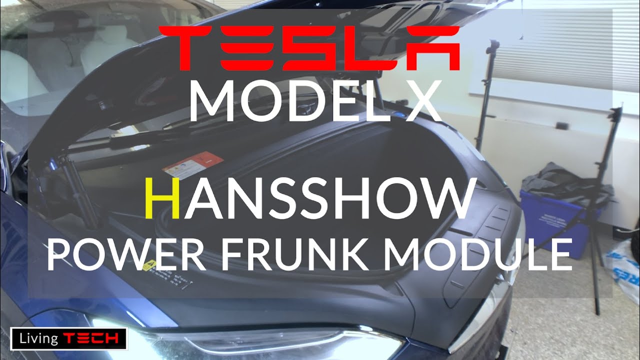 Hansshow Tesla Power Frunk Module Installation - 25% Off Coupon for ...