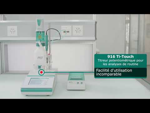 Metrohm 916 Ti-Touch, version française - YouTube