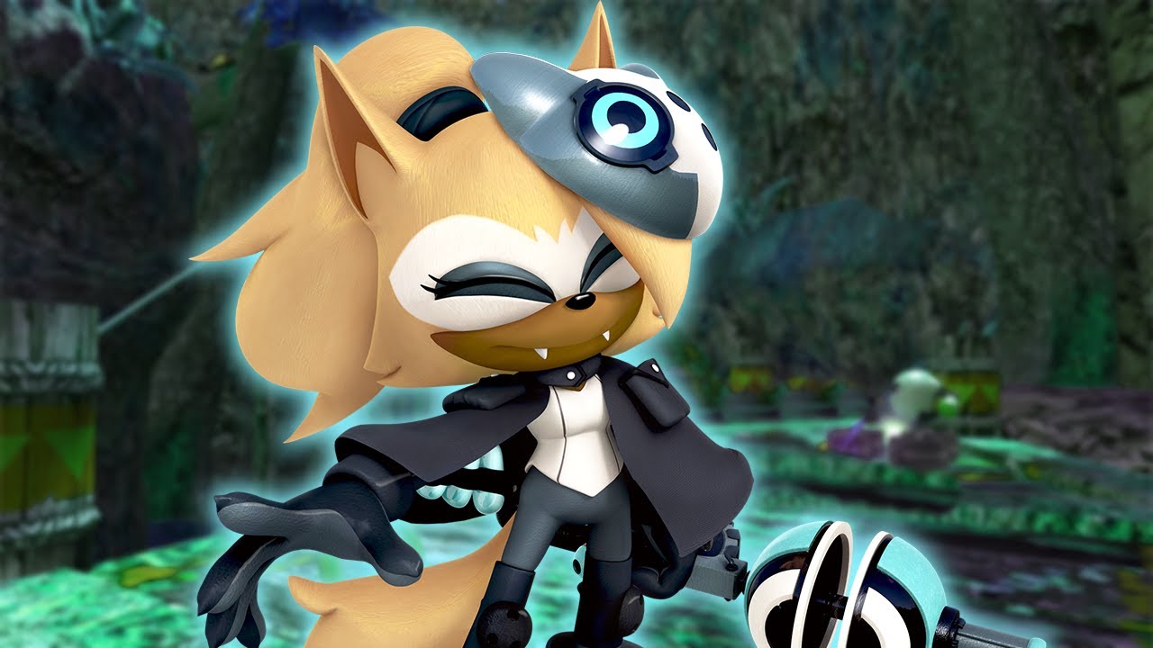 Sonic Forces - Whisper The Wolf in Tropical Forest! - YouTube