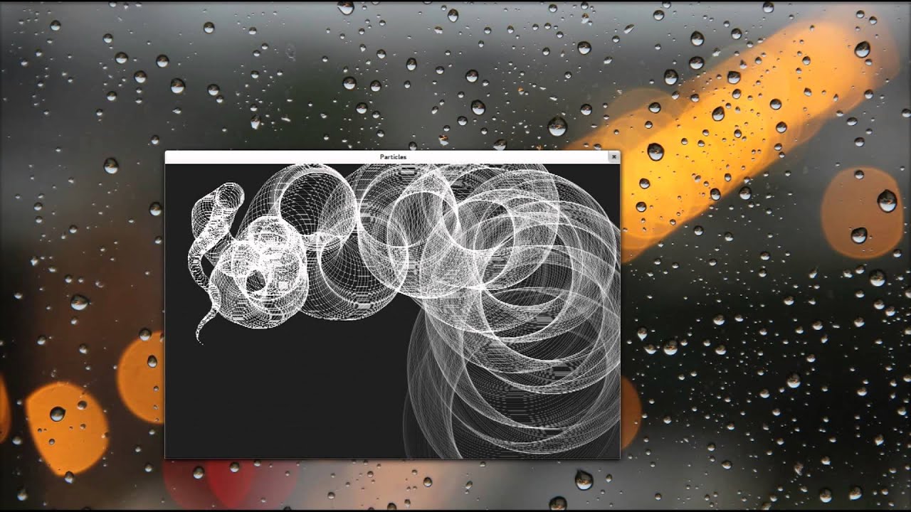 Particles - OpenGL - Circles Animation - YouTube