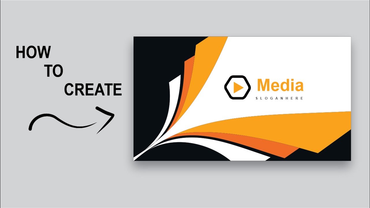 How to Create Business Card Design in Corel Draw | Visiting Card Design ...