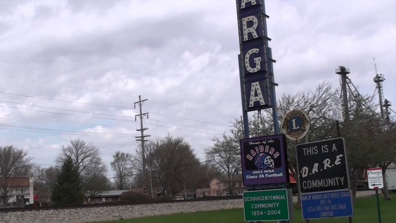 CN Train Horn, Onarga, Illinois - YouTube