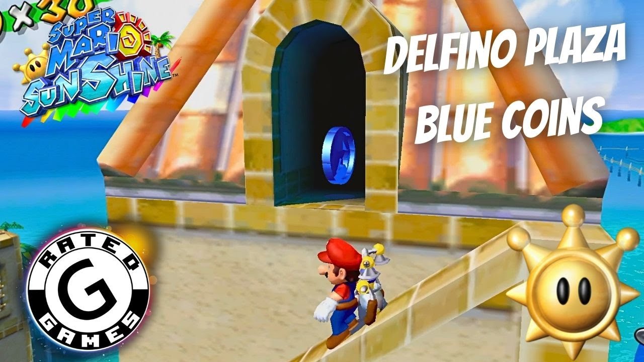 Delfino Plaza Blue Coins (Super Mario Sunshine) - YouTube