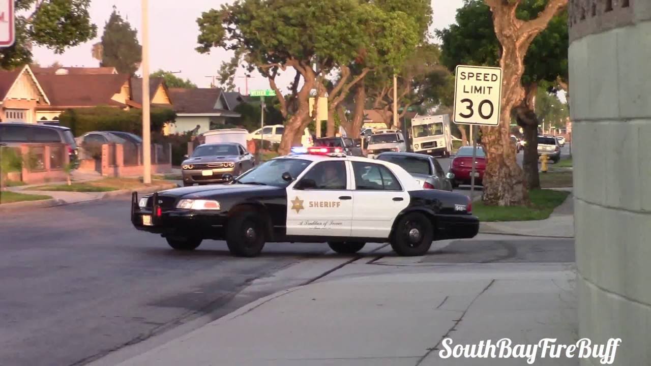 LASD Responding (x3) - YouTube