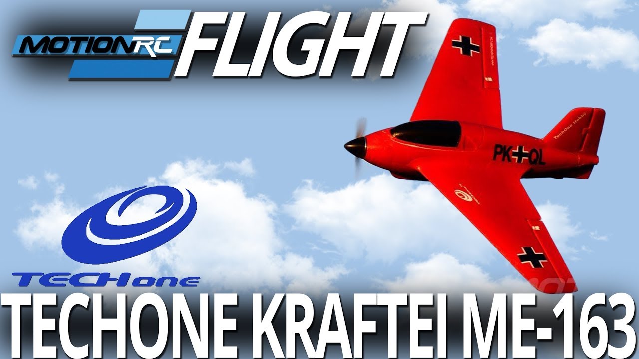 TechOne Kraftei Me -163 - Motion RC - Flight Review - YouTube