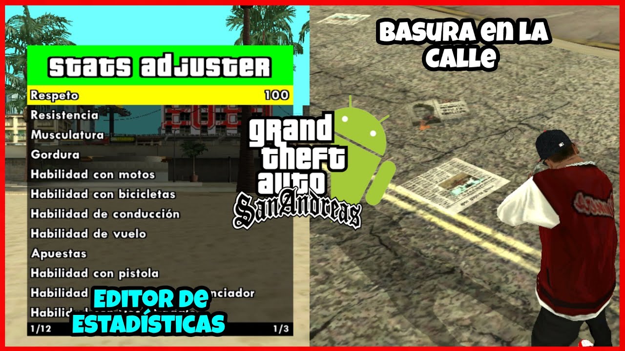 ¡Revive la diversión en GTA San Andreas con estos 5 increíbles mods para Android! - YouTube