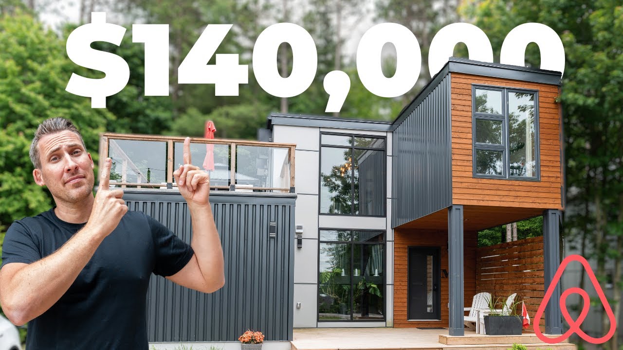 This Shipping Container Airbnb makes $140,000 Per Year.... Here's How ...