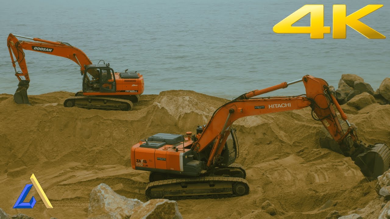 1 Hour Excavator Sounds for Work - YouTube