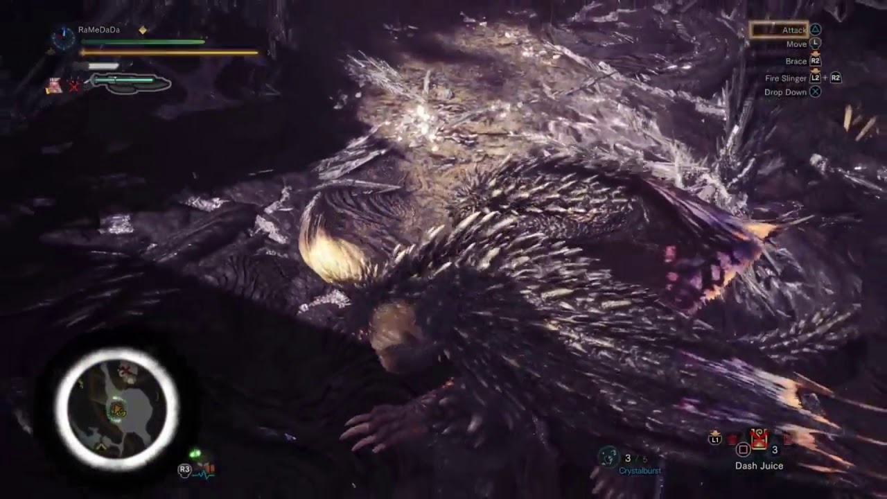 MHW How to finish mounting fast with Slinger - YouTube