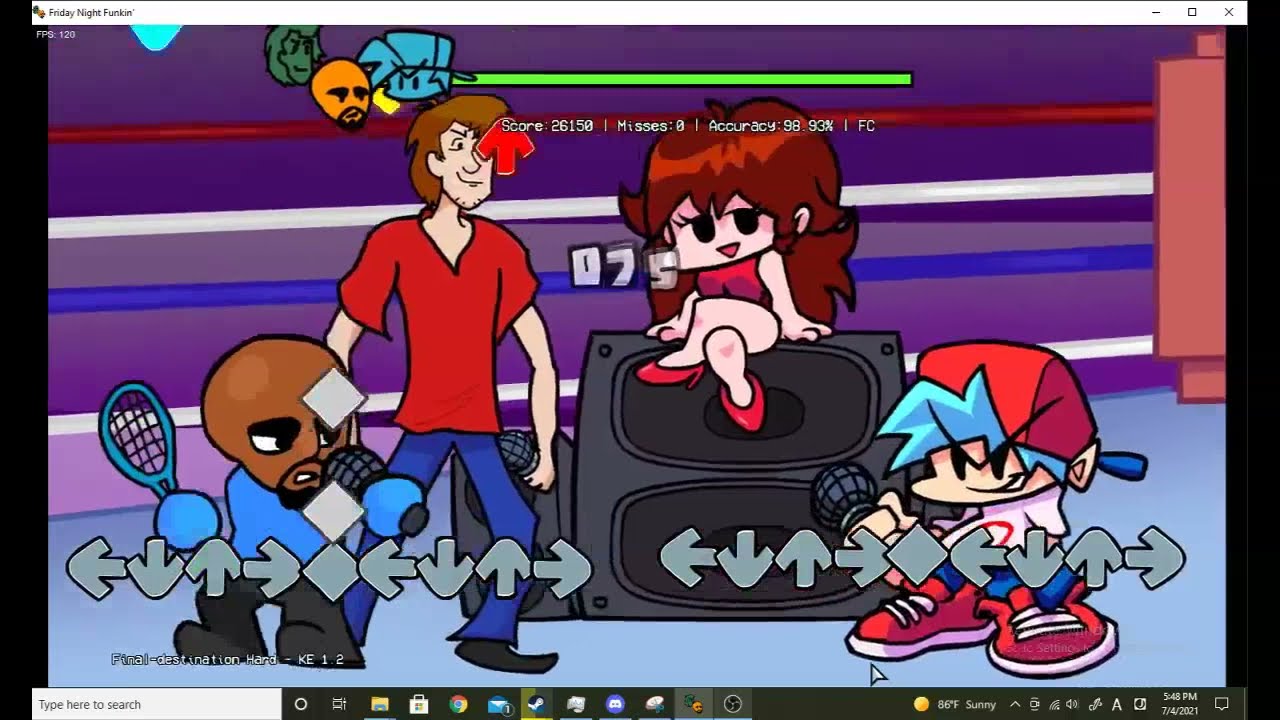 Friday Night Funkin' | Shaggy x Matt Mod Final Destination Best Attempt ...