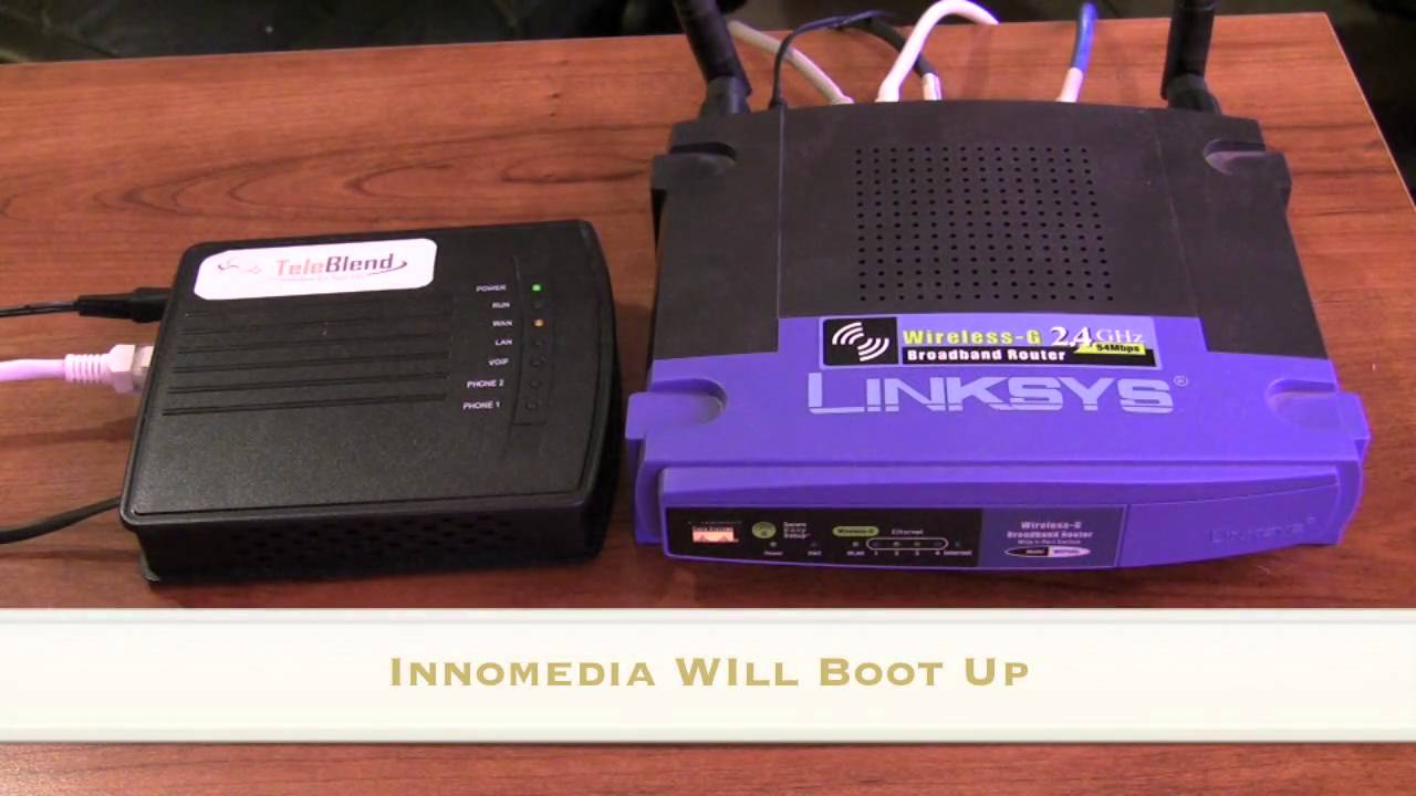 Set up Innomedia Config B - YouTube