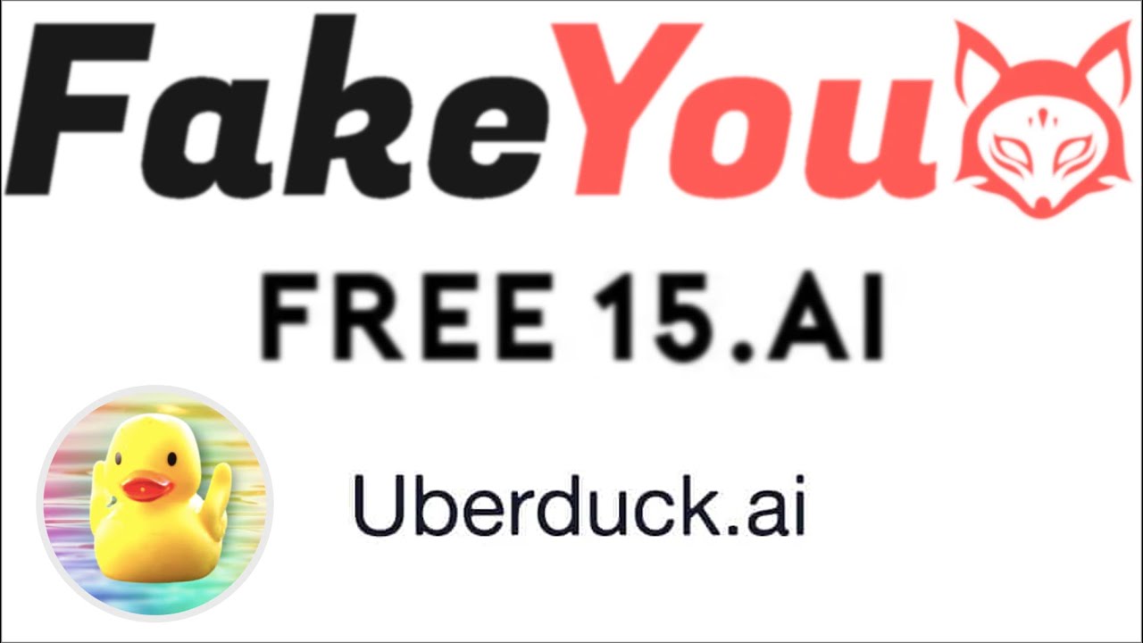 The Voices that Uberduck, FakeYou and 15.ai Need Part 1 - YouTube