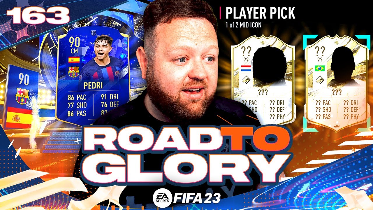 Sooo... I opened the MID ICON PLAYER PICK!!! FIFA 23 Road To Glory #163 ...