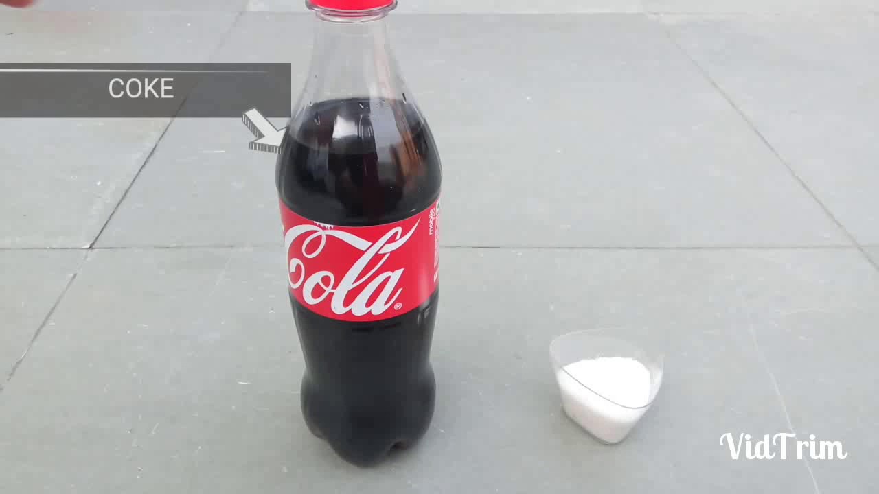 What happens if we put salt in coke? - YouTube