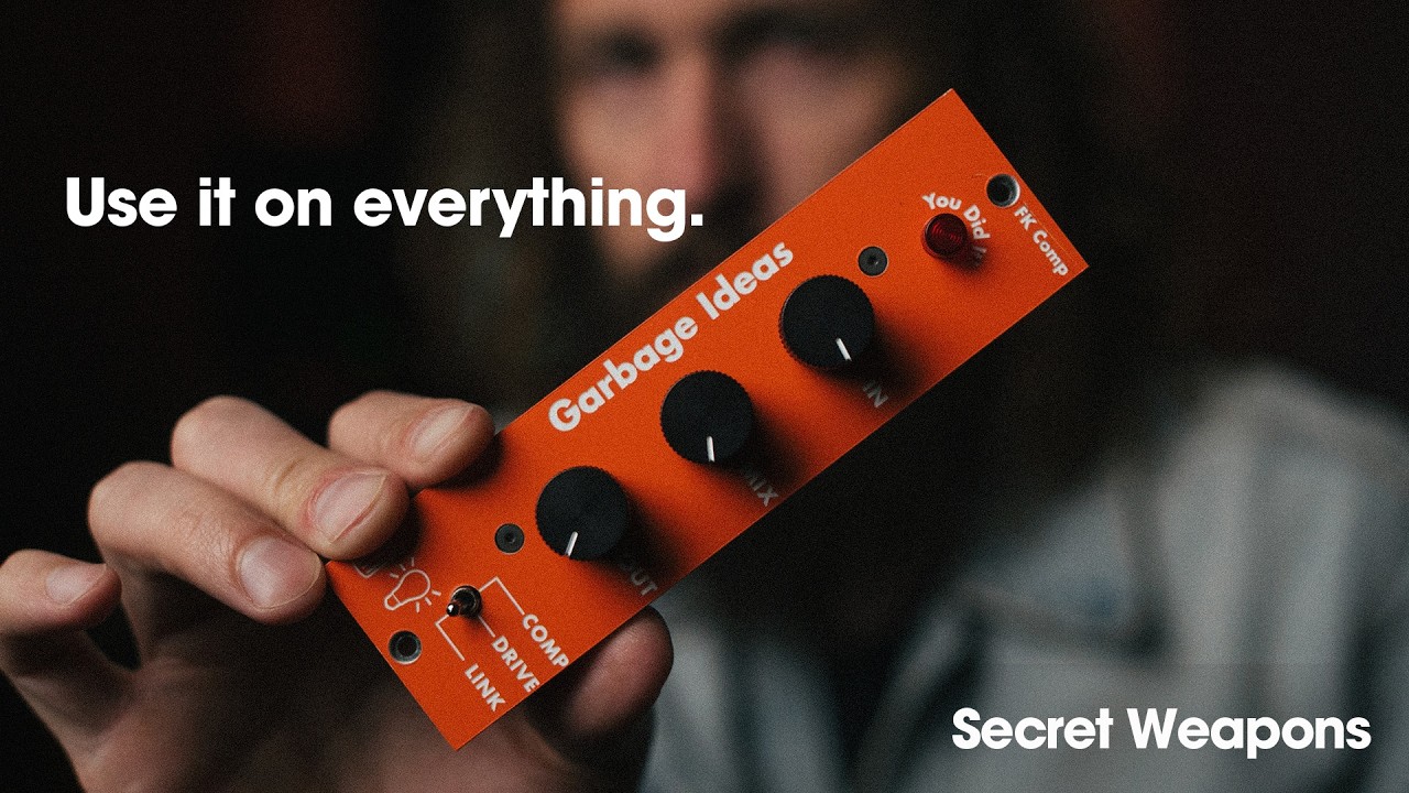 My ACTUAL Secret Weapon for DRUMS (And so much more) | Garbage Ideas FK ...