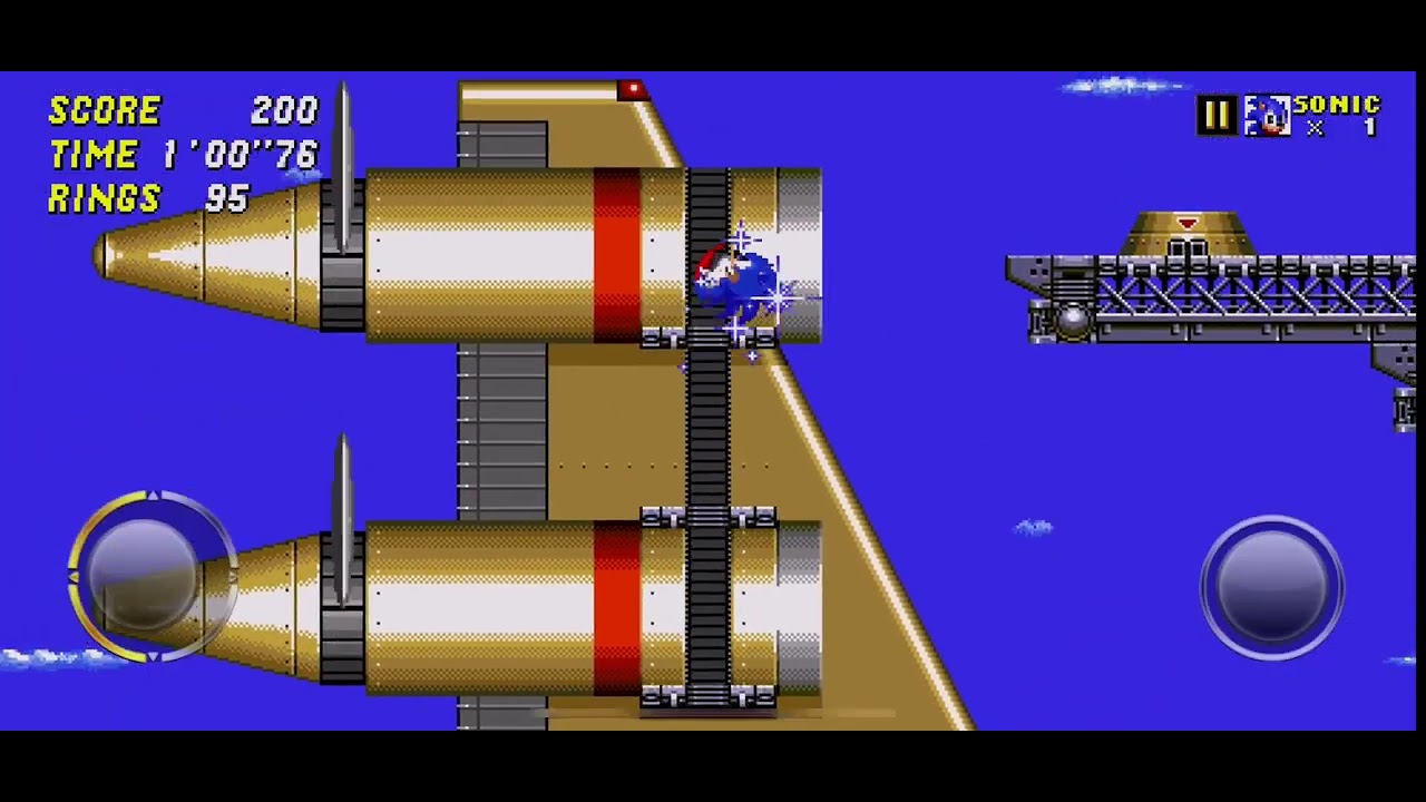 Let’s Play Sonic The Hedgehog 2 Wing Fortress Zone - YouTube