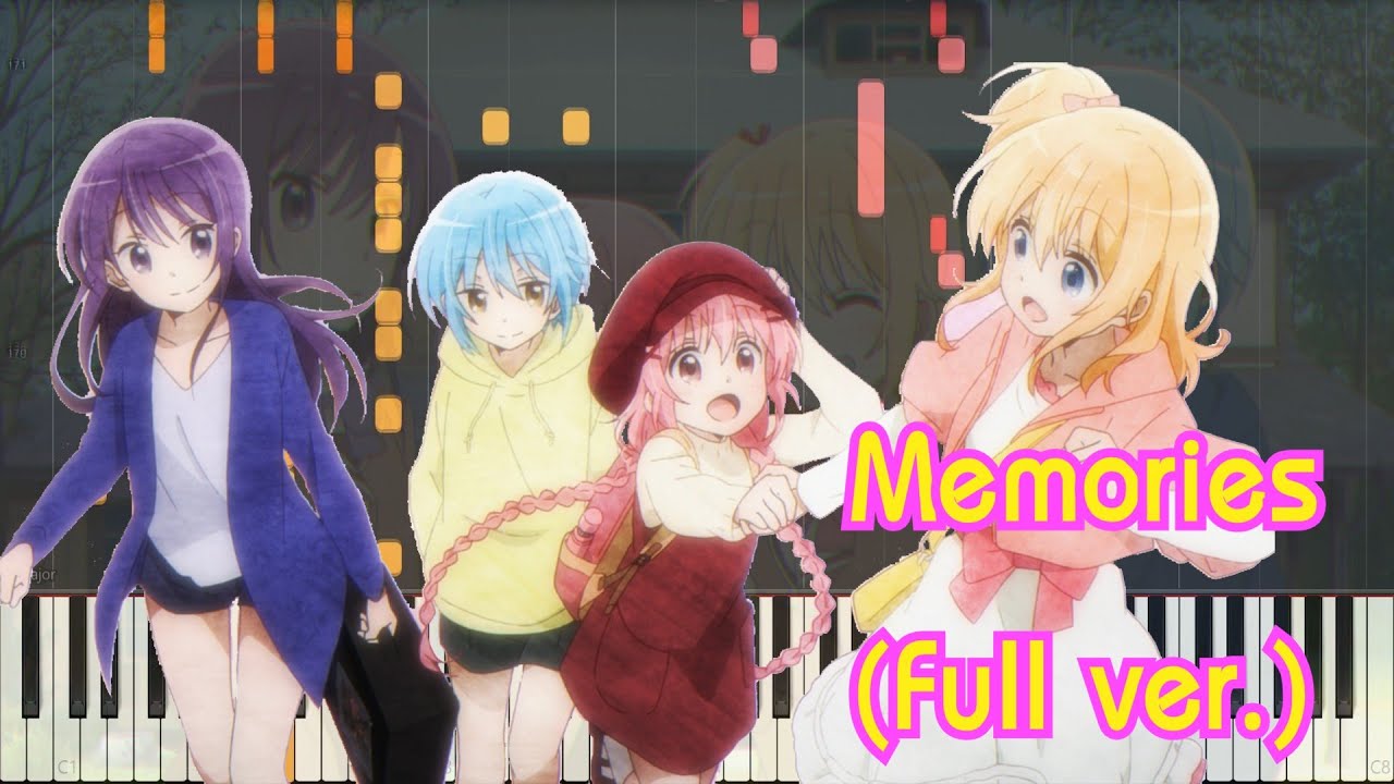 [Comic Girls OP] - Memories (Full ver.) Piano Arrangement - YouTube