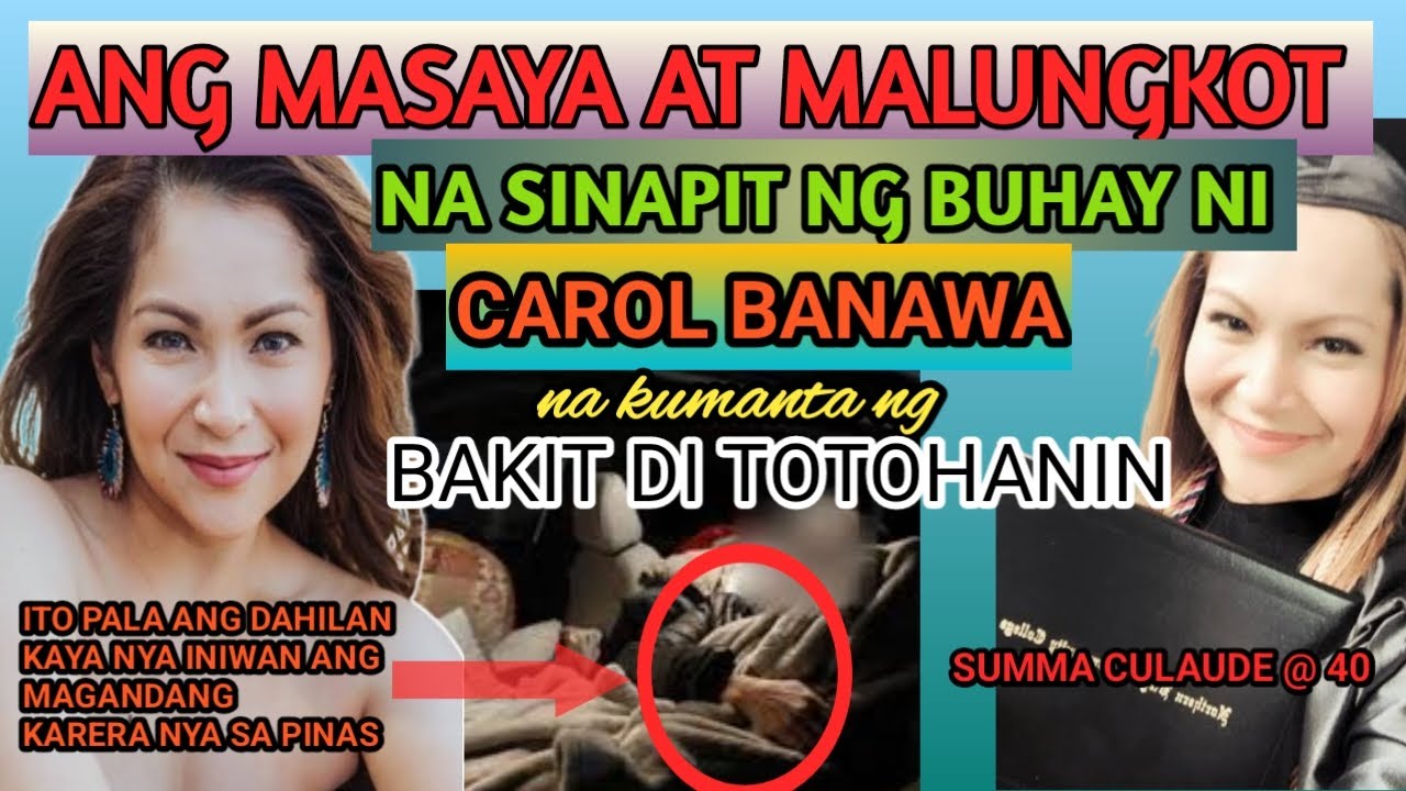 THE CAROL BANAWA Untold story, the great singer of 90's era. - YouTube