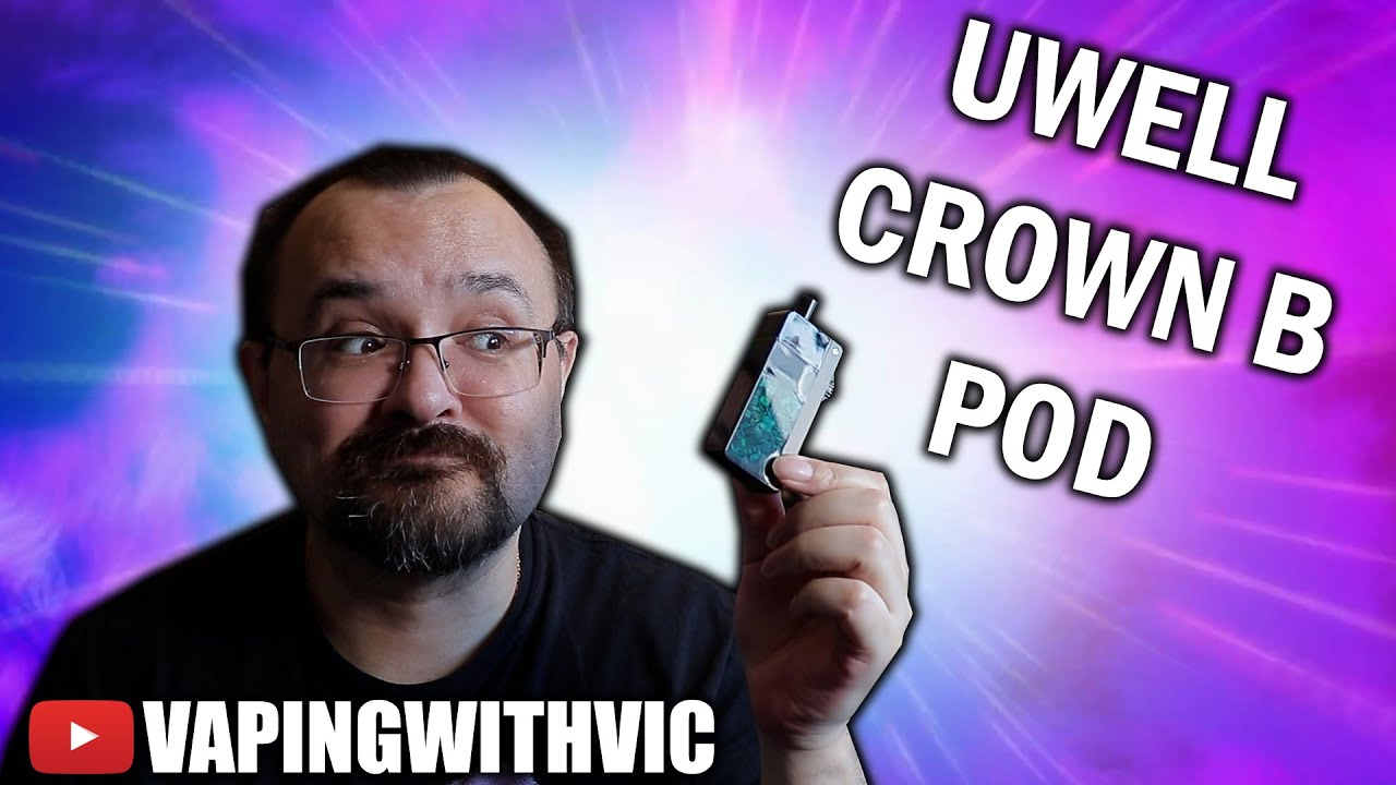The UWell Crown B Pod Kit - UWell expands the Crown pod line - YouTube