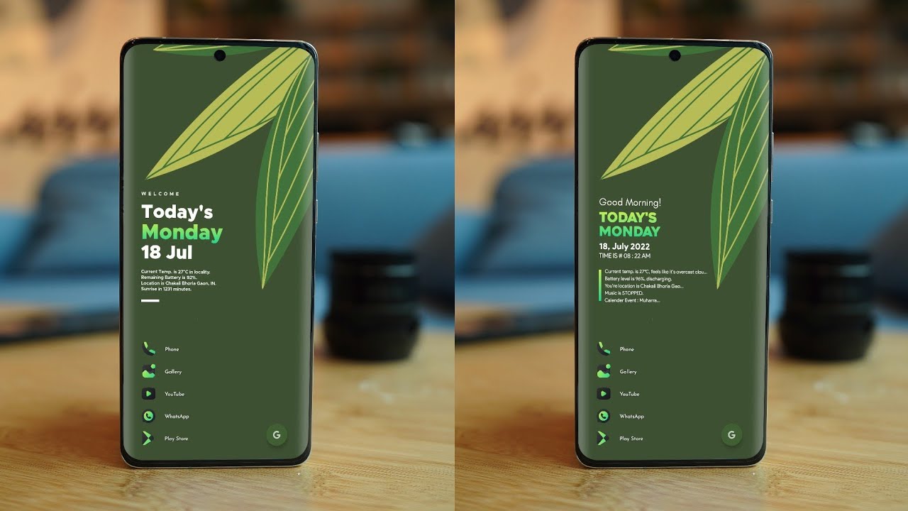 Niagara Launcher Pro Homescreen Setup | Android Customizations - YouTube