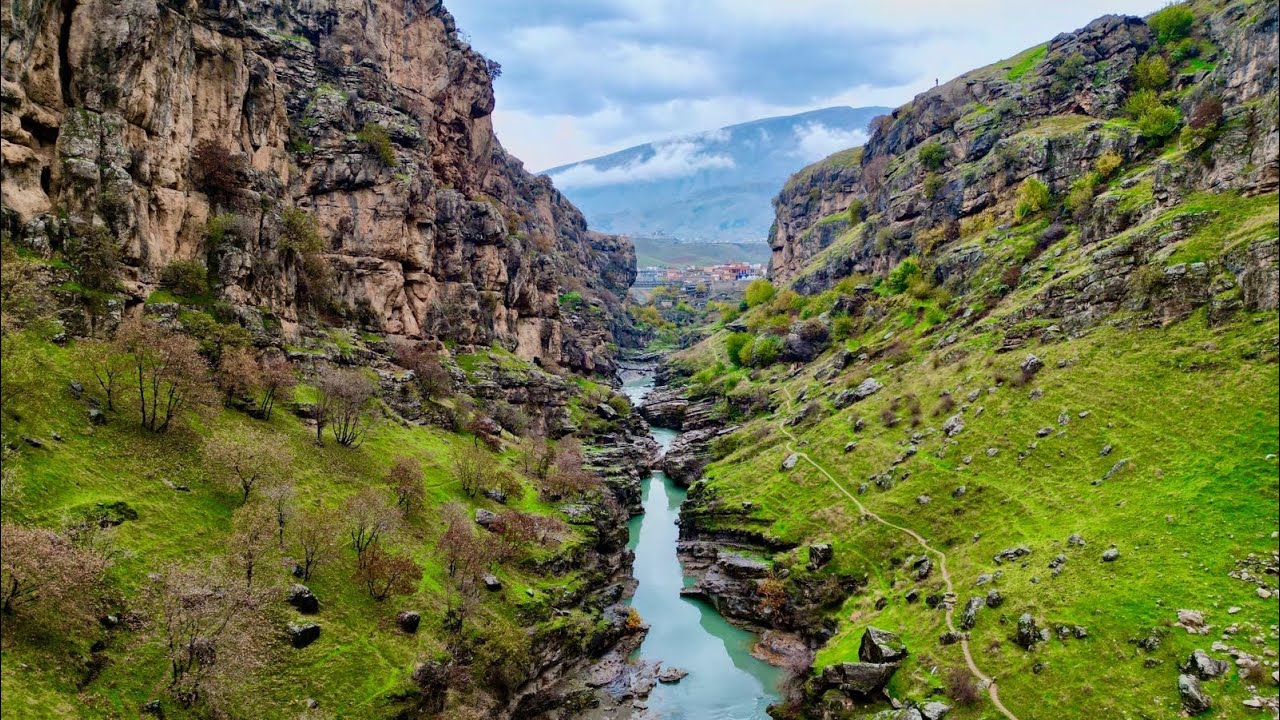 Rwandz 4K Drone KURDISTAN NATURE Xarand & Shnglbana Resort - YouTube