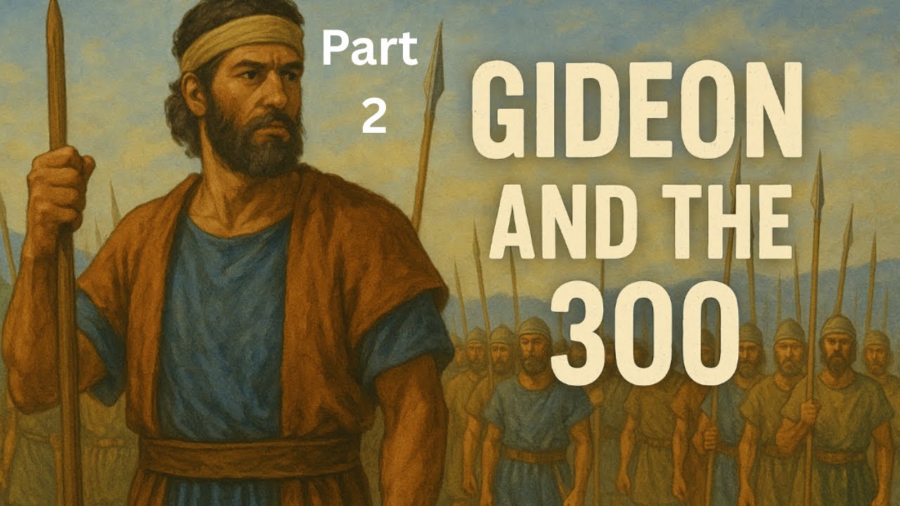 Gideon and the 300 (Part 2) 🫡🫡 #biblestudy #faithjourney - YouTube
