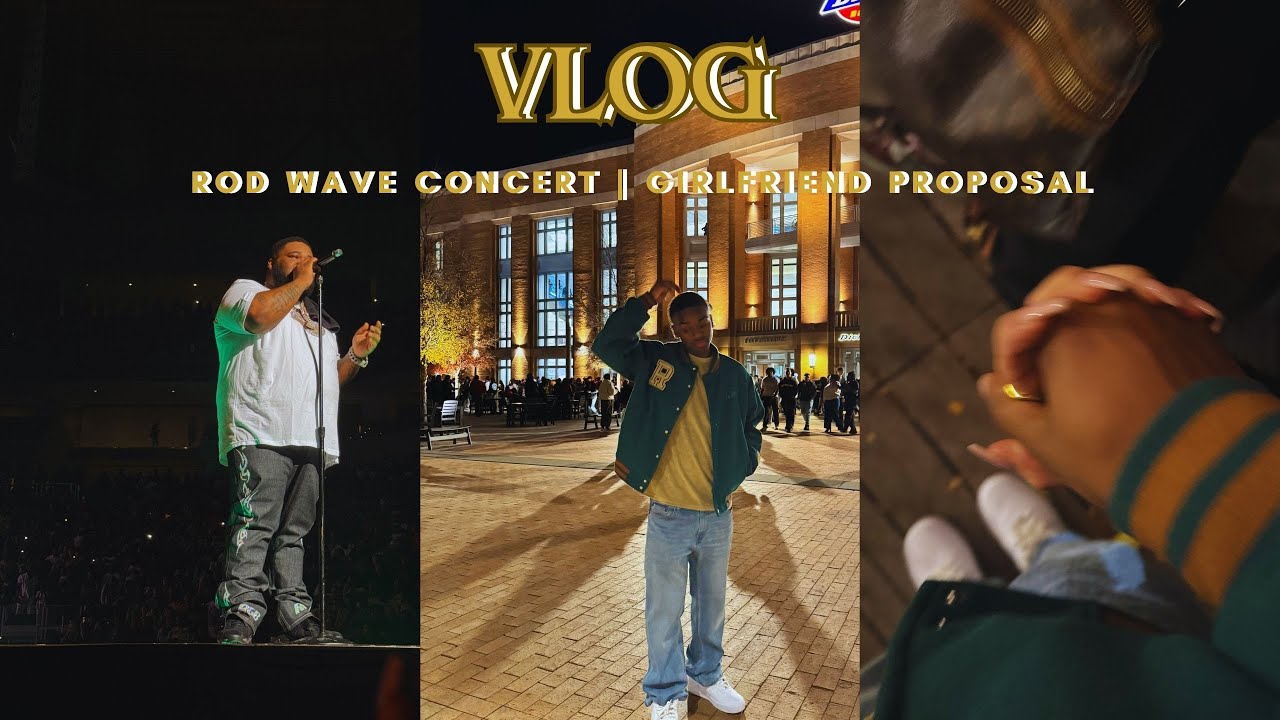 ROD WAVE CONCERT | GIRLFRIEND PROPOSAL - YouTube