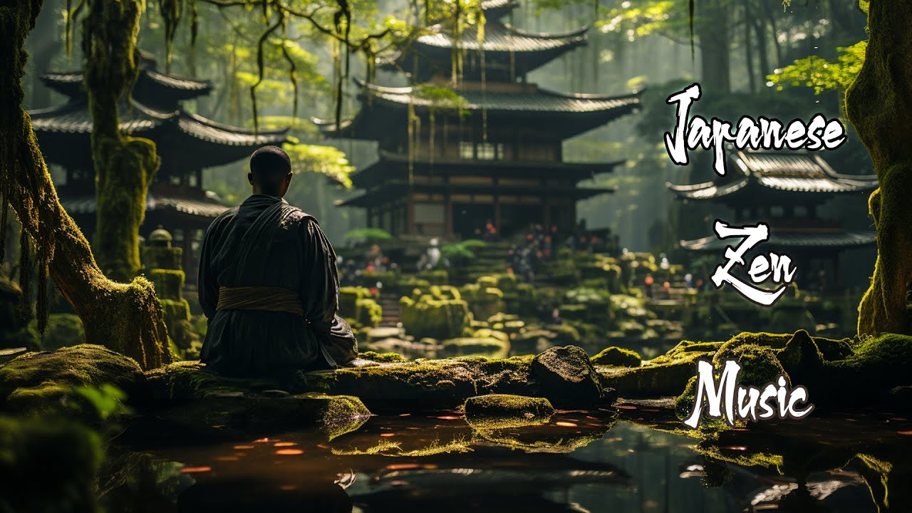 Morning Zen in the Green Forest with Japanese Flute Music - Japanese ...