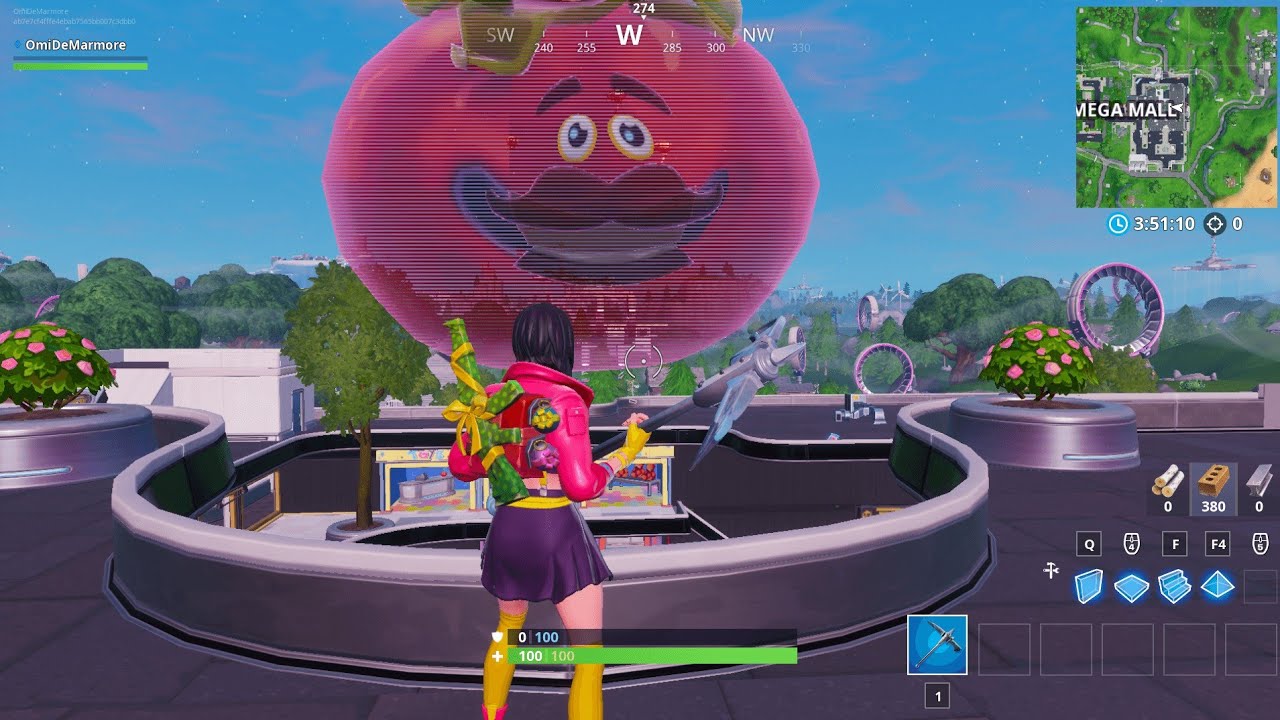 Fortnite How to Dance in a holographic Tomato, Burger and a dumpling ...