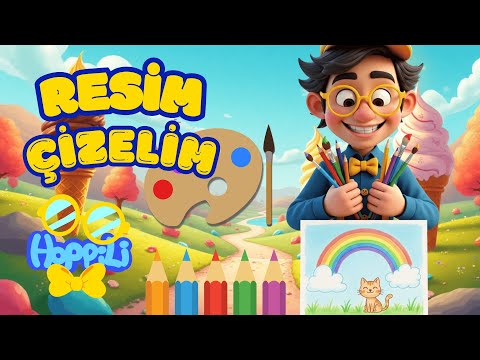 Resim Yapmak Çok Güzel | Resim Çizelim | Çocuk Şarkısı