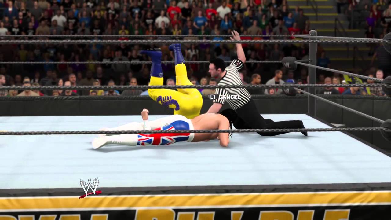 WWE 2K15 [PS4] British Bulldog vs. ’91 sting (Championship Match) - YouTube