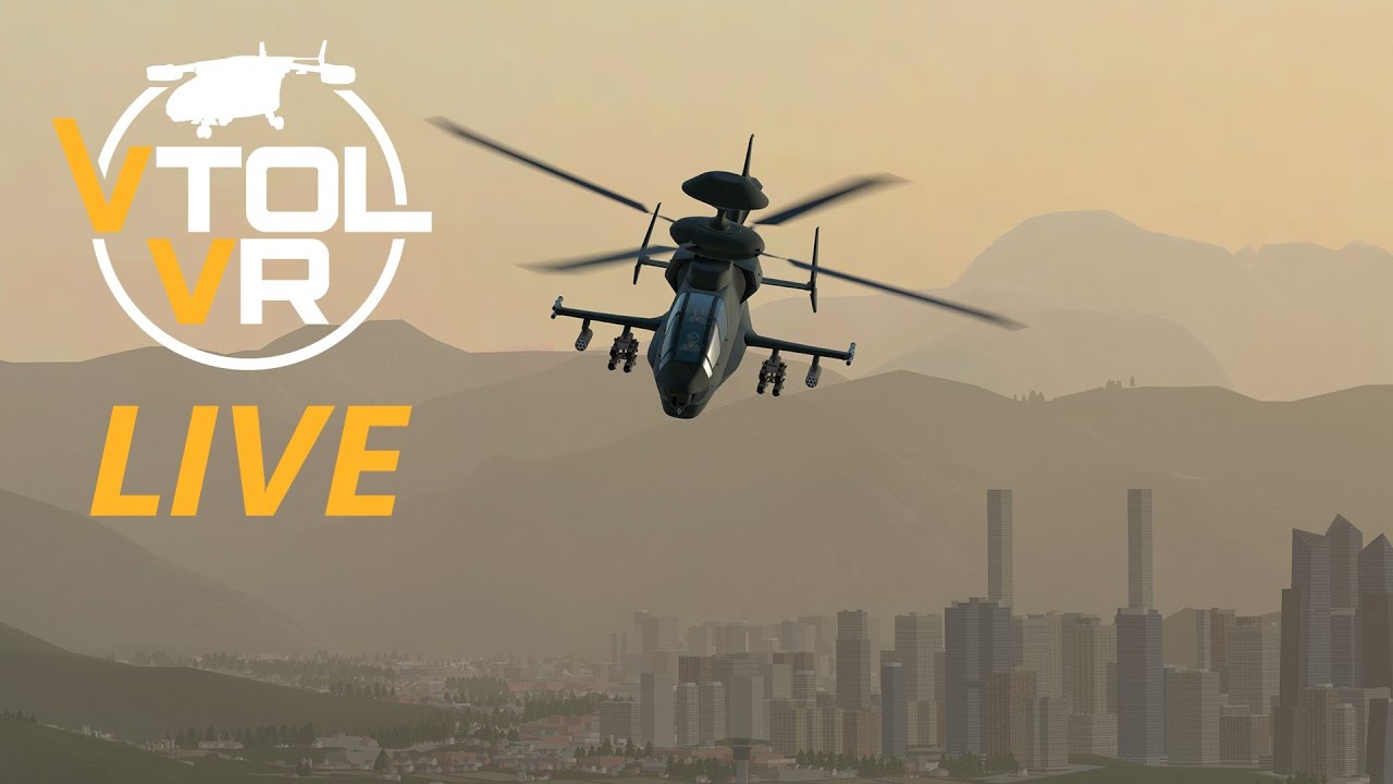 Playing Missions in VTOL VR - YouTube