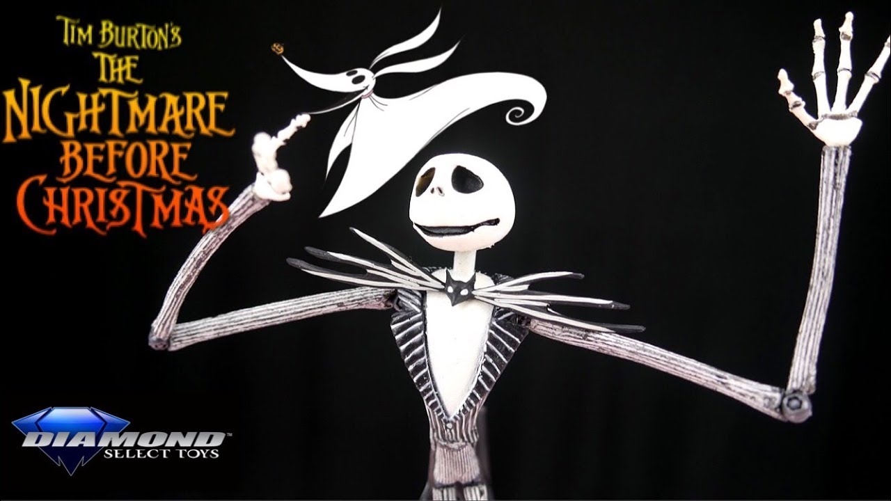 NBC Jack Skellington Figure by Diamond Select Toys - YouTube