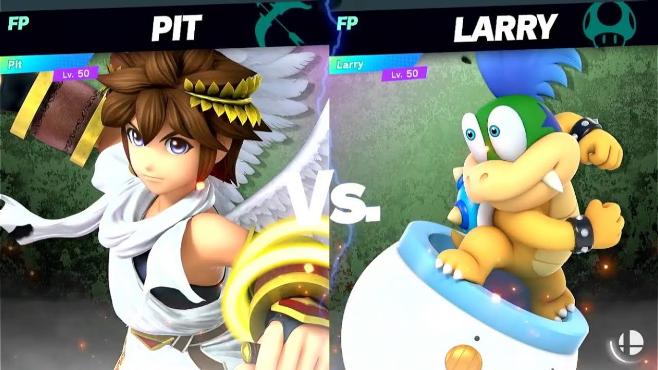 Super Smash Bros Ultimate Amiibo Fights Pit vs the World EX 1 vs Larry ...