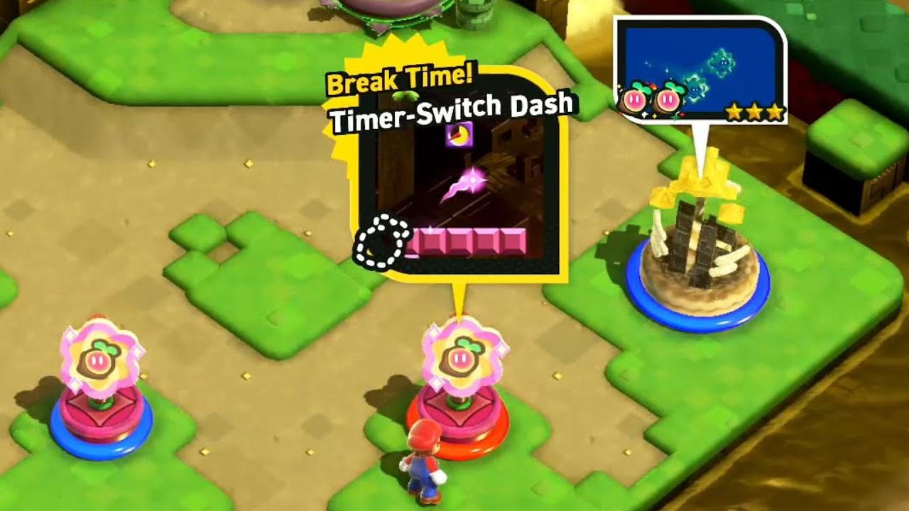 Super Mario Bros. Wonder Break Time Timer-Switch Dash - YouTube