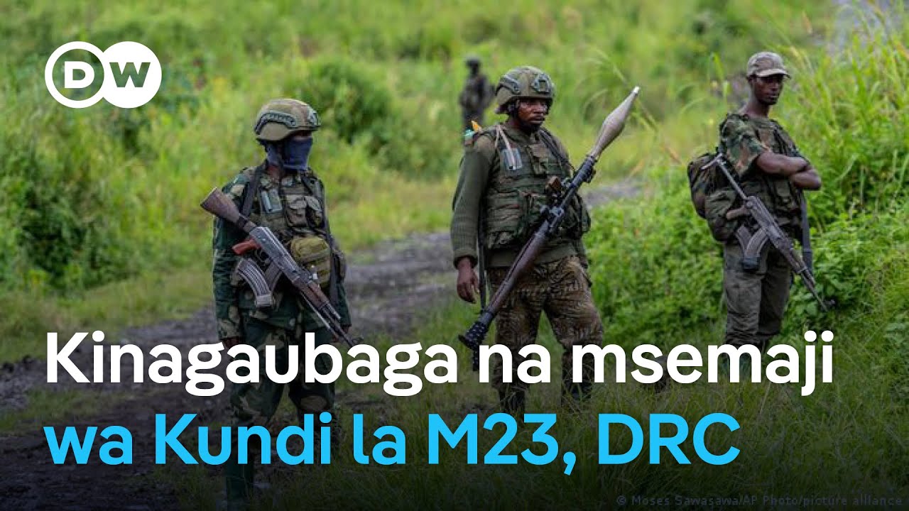 Mahojiano na Kundi la M23 la DRC - YouTube
