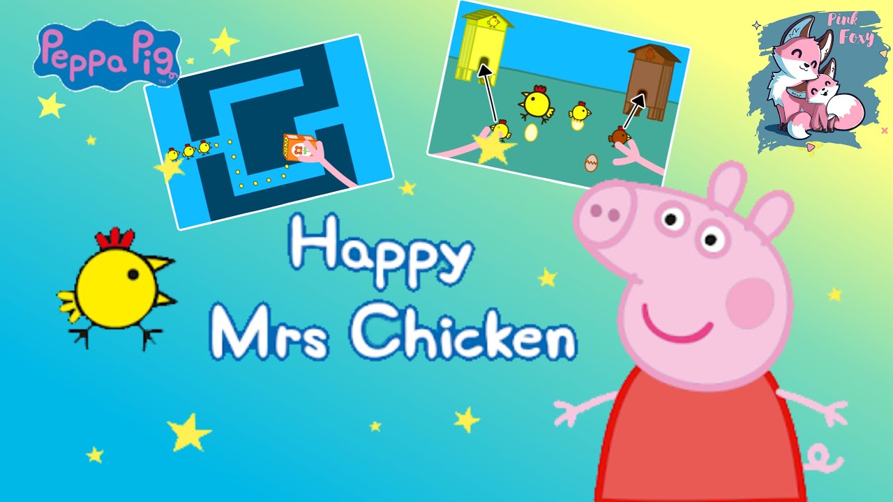 PEPPA PIG gameplay - MRS CHICKEN - YouTube