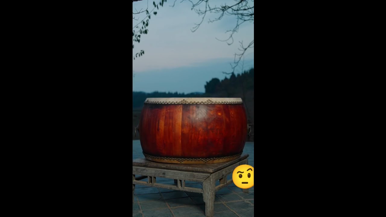 The old way to make a drum, Chinese drum, how to make Chinese drum ...