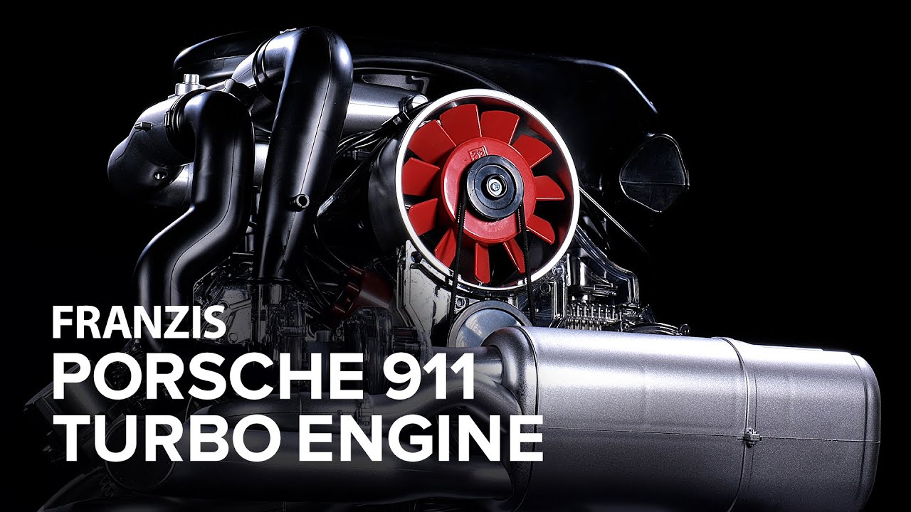 Porsche 911 Turbomotor Constructon Kit - YouTube