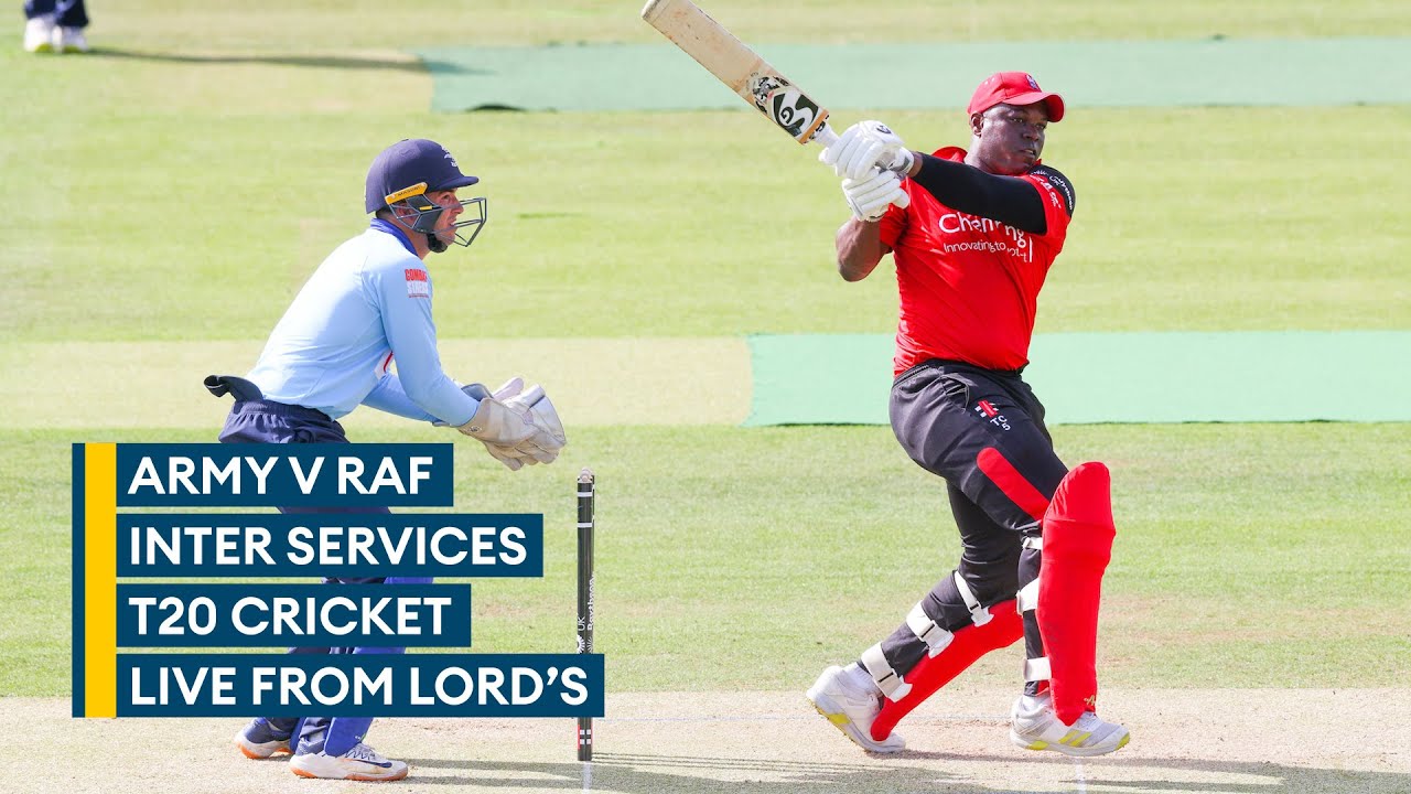 Army v RAF T20 Cricket LIVE – Inter Services Championships from Lord’s ...