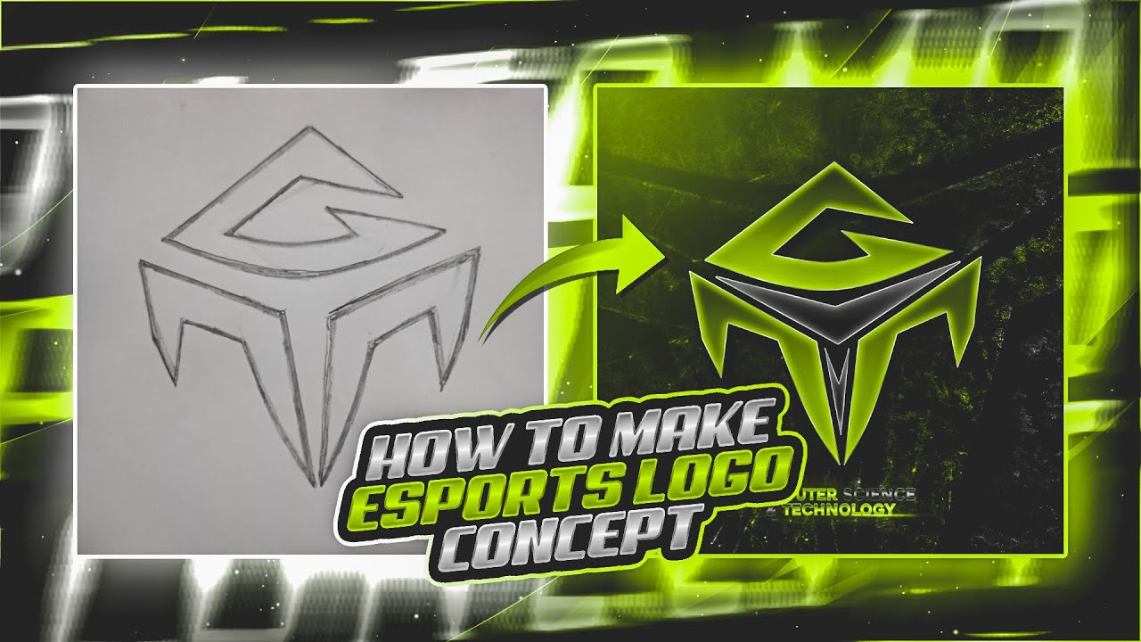 How To Make Esports Gaming Logo Concept On Android | Logo Concept ...