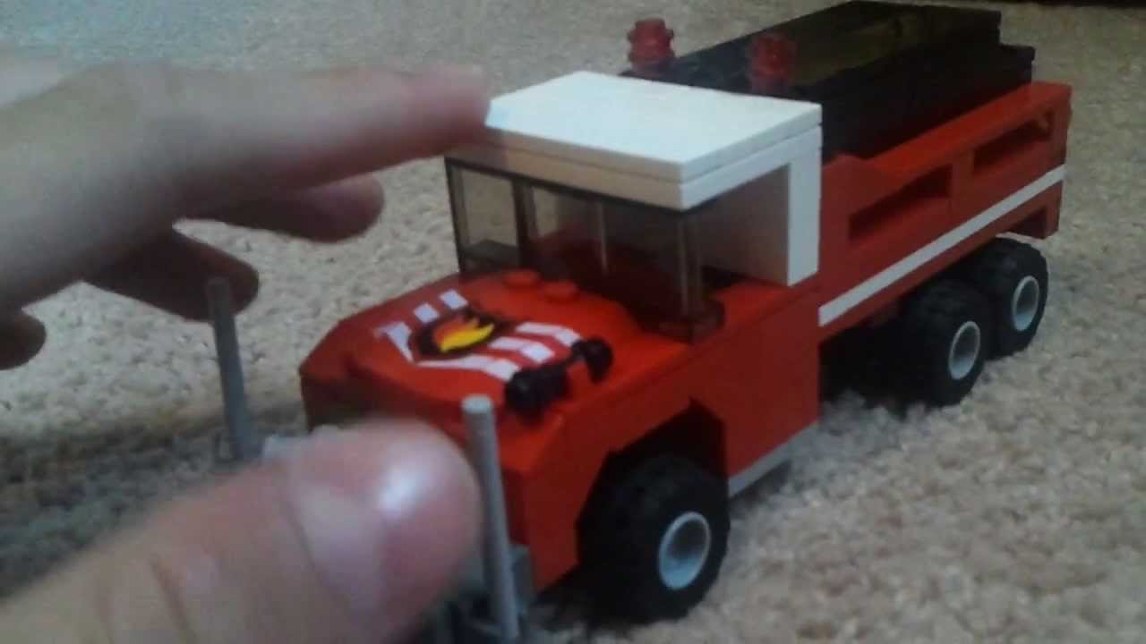 1970 Kaiser M35A2 Brush Truck (Custom Lego Fire Truck) - YouTube
