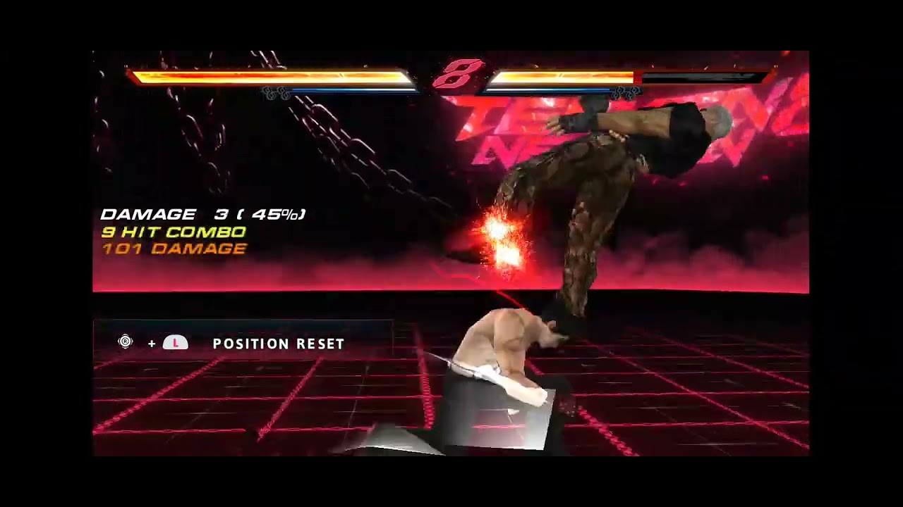 TEKKEN 8 PSP MOD KAZUYA 6x EWGF HARD COMBO - YouTube