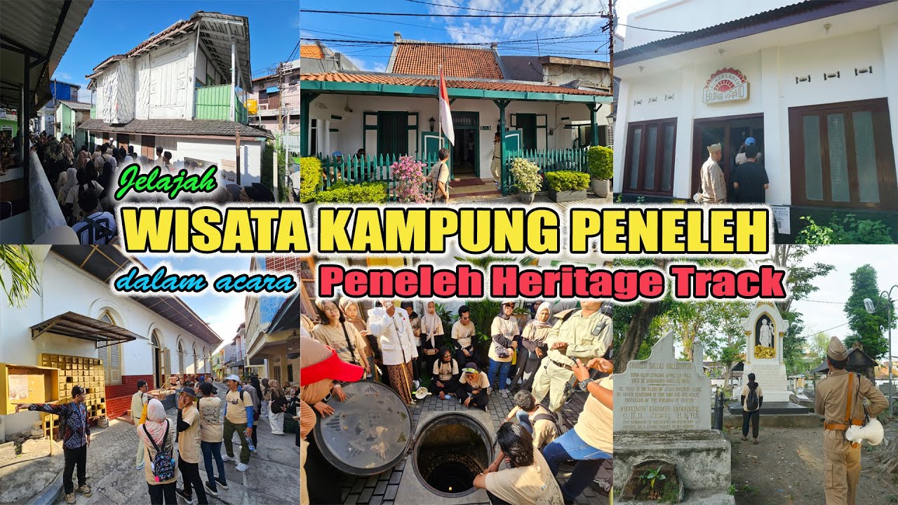 Jelajah Wisata Kampung Peneleh dalam acara Peneleh Heritage Track I ...