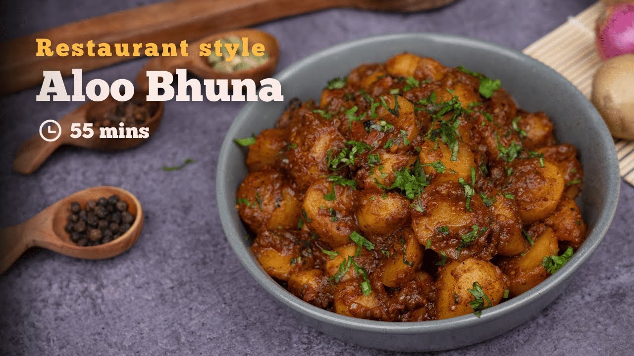 Make restaurant-style Aloo Bhuna at home | Aloo Bhuna Recipe | Easy ...
