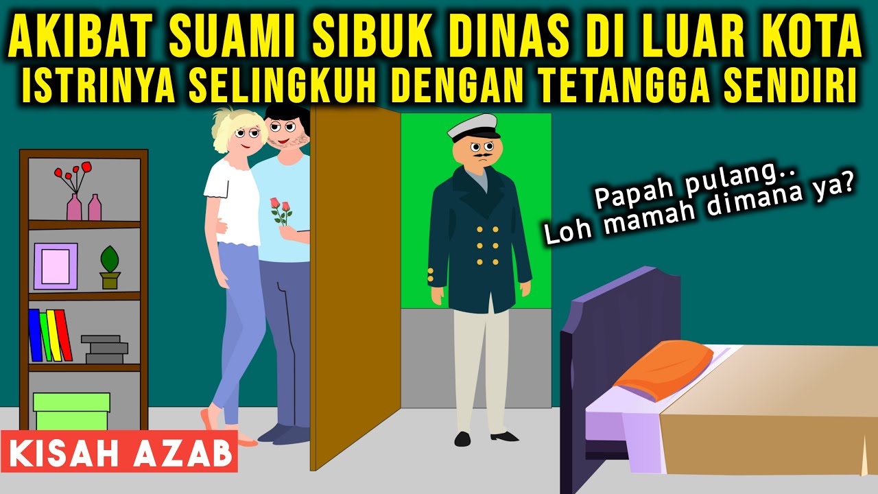 AKIBAT SUAMINYA SERING DINAS KE LUAR KOTA, SANG ISTRI RELA SELINGKUH ...